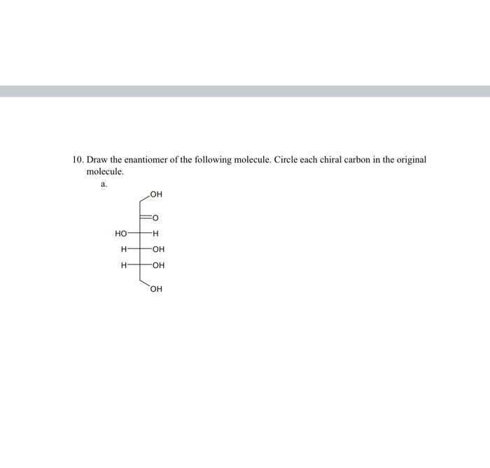 Solved 7. For each disaccharide, indicate whether the | Chegg.com