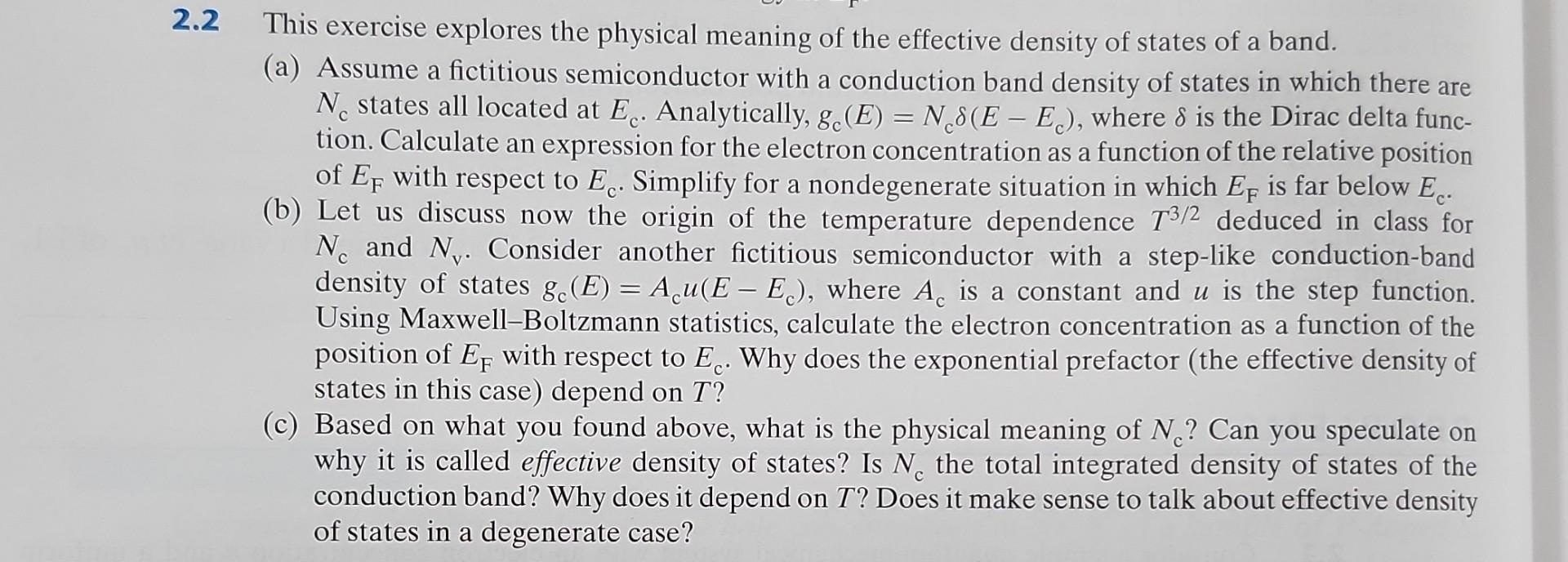 Solved 2.2 This exercise explores the physical meaning of | Chegg.com