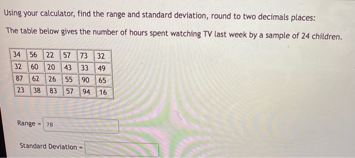 Solved The highway mileage (mpg) for a sample of 8 different | Chegg.com