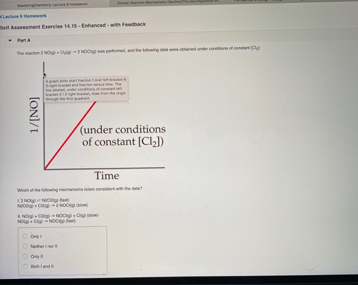 Solved Mastering Chemistry: Lecture 6 Homework Solved: | Chegg.com