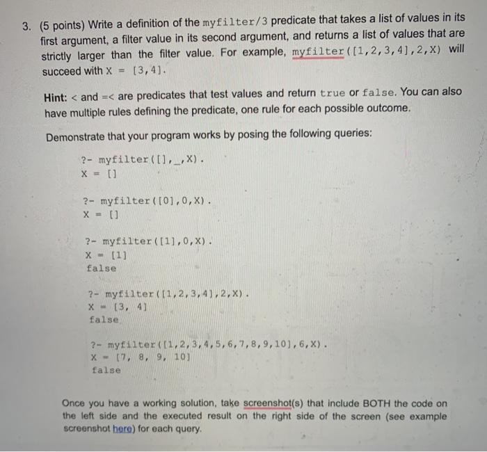 Solved define the following predicate and show it | Chegg.com