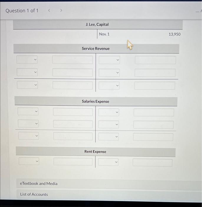 Solved On October 31, 2024, the account balances of Lee | Chegg.com