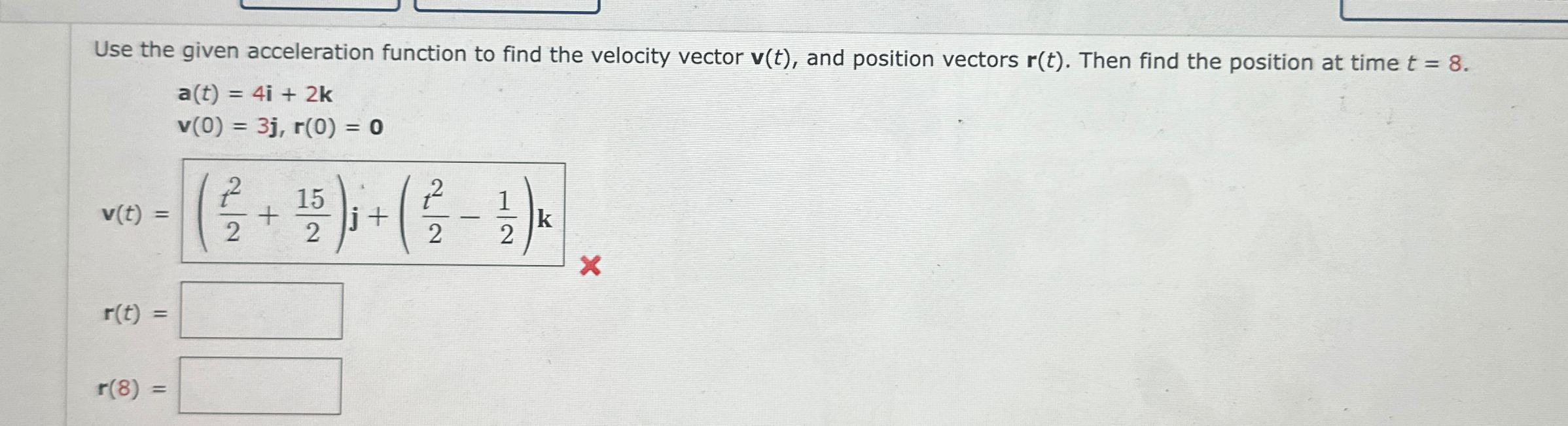 Solved Use the given acceleration function to find the | Chegg.com