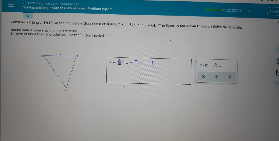 Solved O ADDITIONAL TOPICS IN TRIGONOMETRY Solving a | Chegg.com