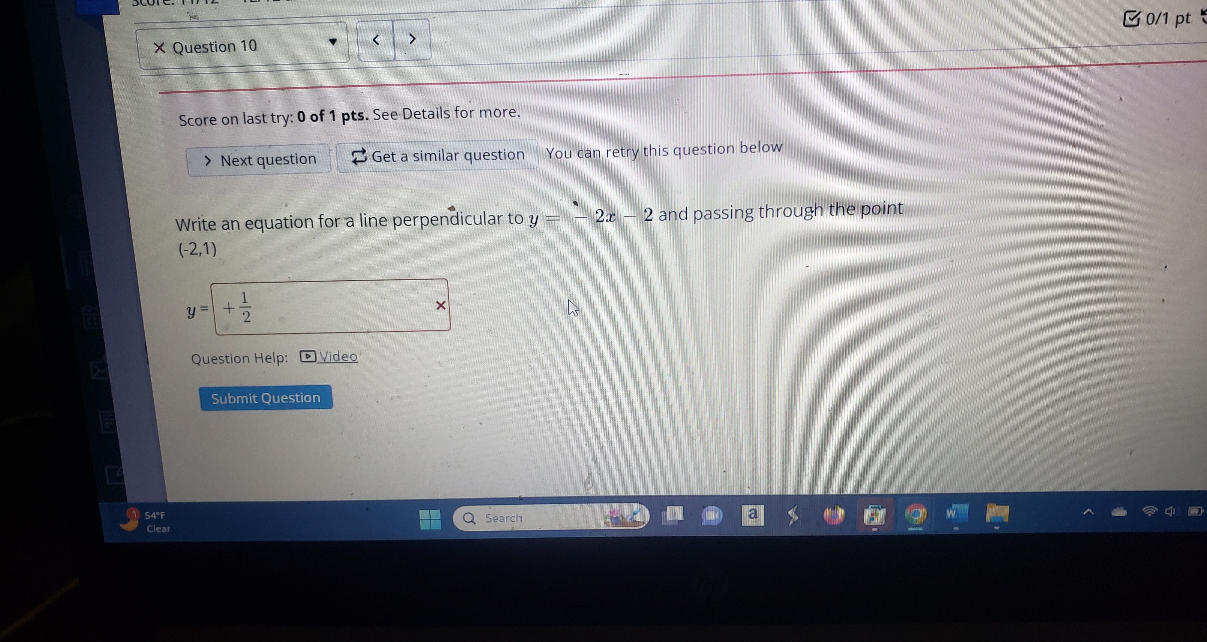 Solved Score on last try: 0 ﻿of 1pts. ﻿See Details for | Chegg.com