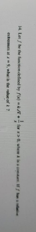 Solved Let f be the function defired by f(x)=kx2+1x for | Chegg.com Solved Let f be the function defired by f(x)=kx2+1x for | Chegg.com