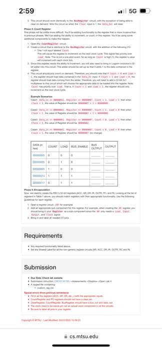 In this lab you will build the 32-bit registers of | Chegg.com