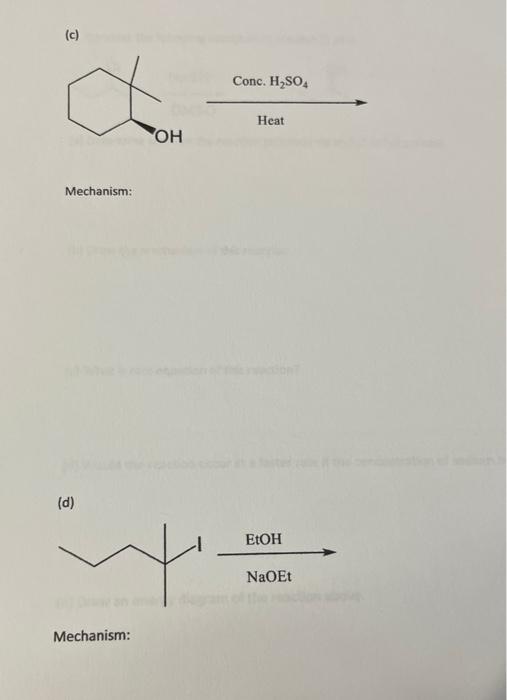 Solved Complete each rxn with major product. Also write the | Chegg.com