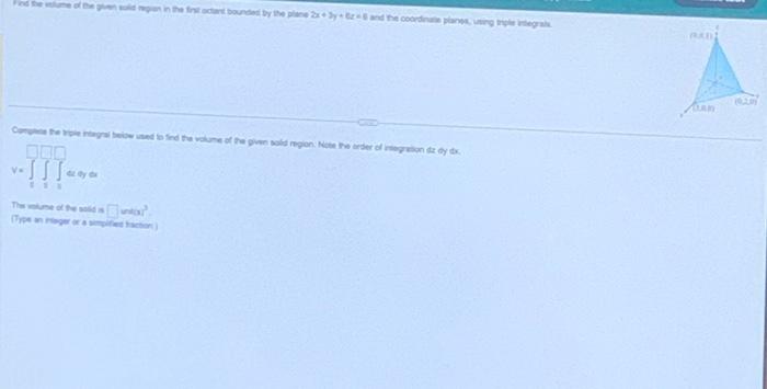 Solved V=∫1 ∫1n∫1pe1ϕydx | Chegg.com