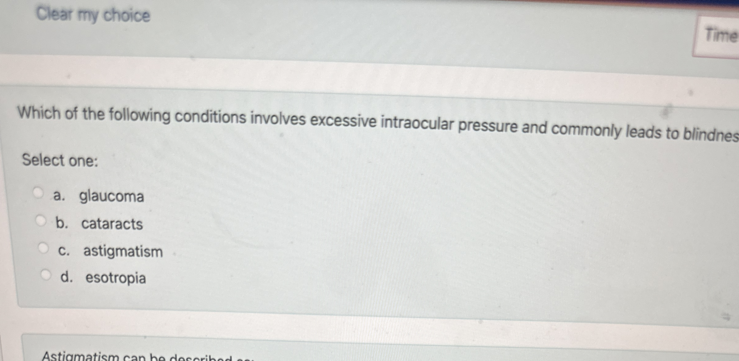 Solved Which of the following conditions involves excessive | Chegg.com