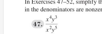 Solved In Exercises 47-52, simplify th in the denominators | Chegg.com