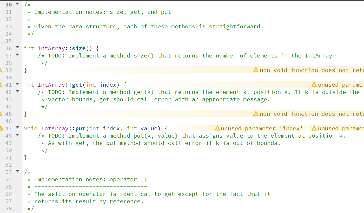 Solved Design and implement a class called IntArray that | Chegg.com
