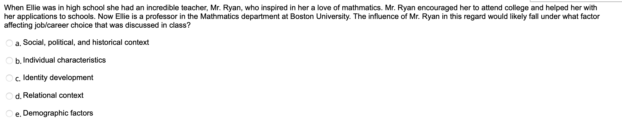 Solved When Ellie was in high school she had an incredible | Chegg.com