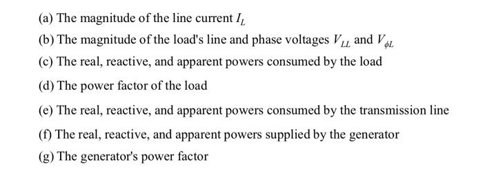 Solved Ex. 6) A 208-V three-phase power system is shown in | Chegg.com