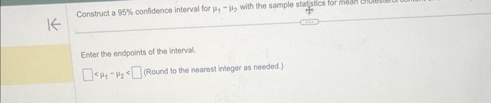Solved chains and confidence interval construction formula | Chegg.com