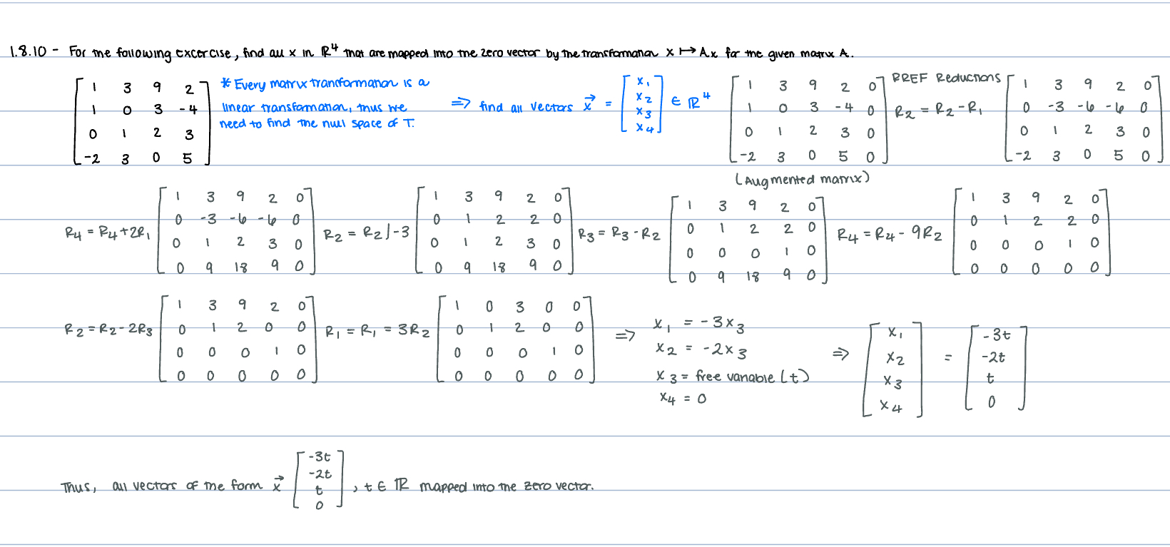 Solved Let b = [ -1, 3, -1, 4 ], ﻿and let A be in the matrix | Chegg.com