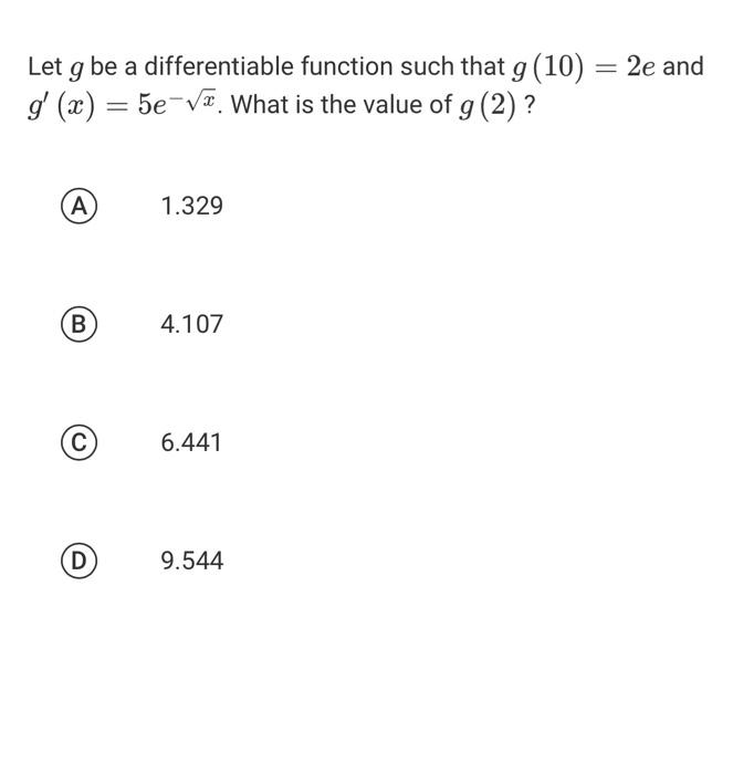 Solved Selected Values Of The Twice Differentiable Function 7215