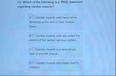 Solved Which of the following is a TRUE statement regarding | Chegg.com