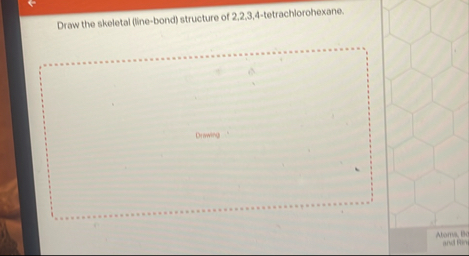 Solved Draw the skeletal (line-bond) ﻿structure of | Chegg.com