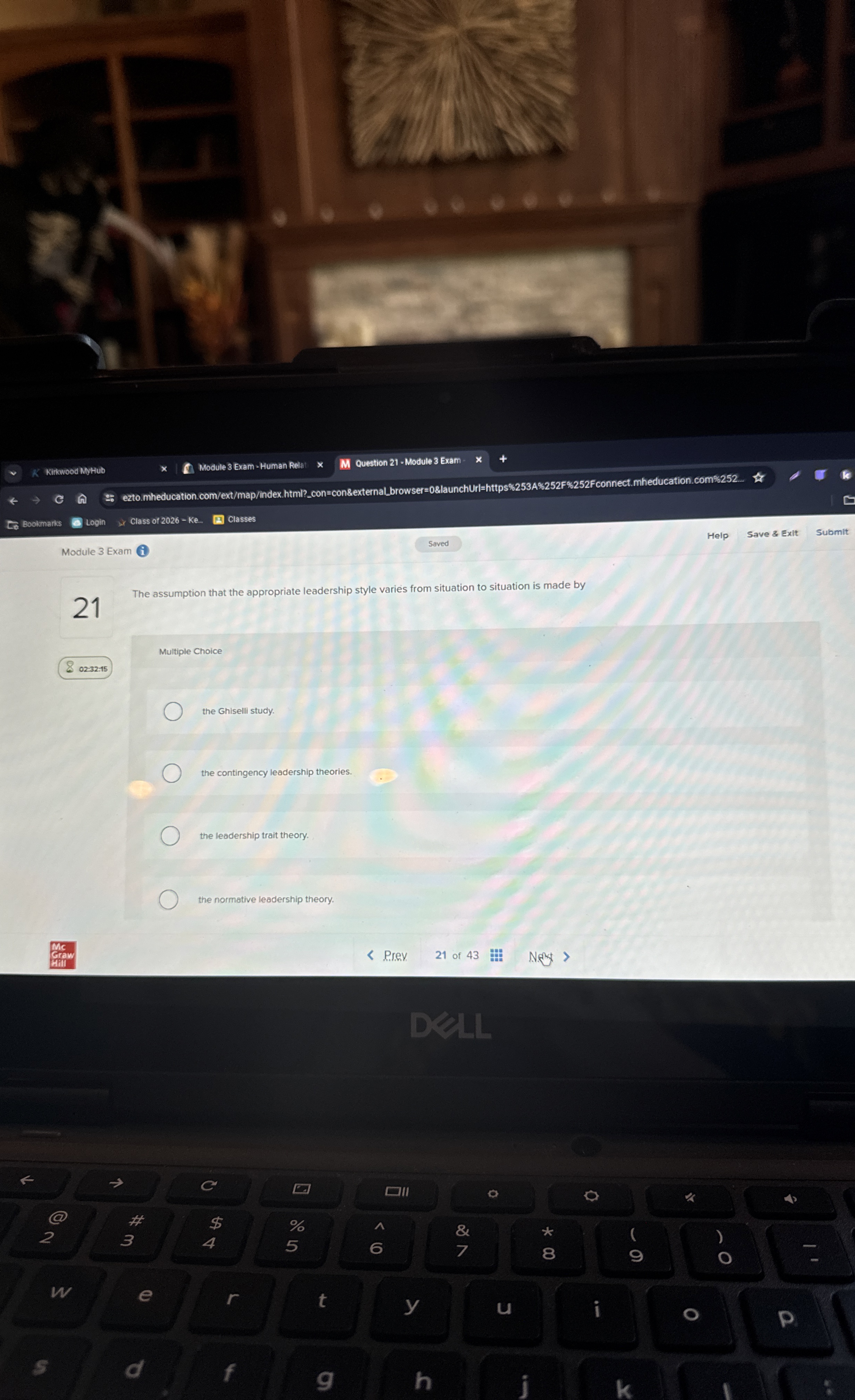 Solved 21Module 3 ﻿ExamThe assumption that the appropriate | Chegg.com