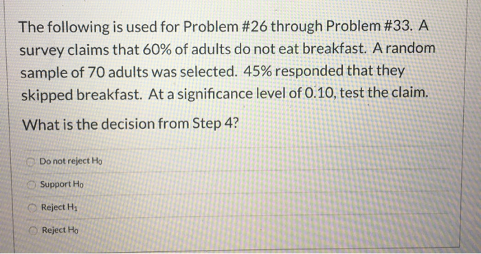 Solved The following is used for Problem #26 through Problem | Chegg.com