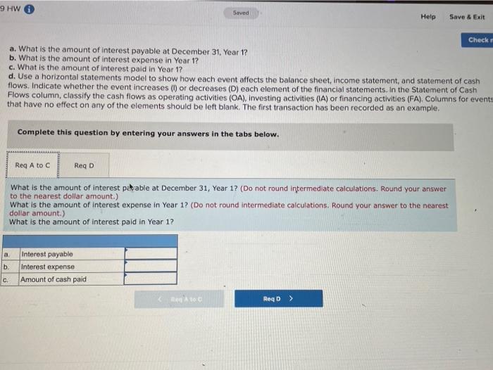 Solved Check my work Exercise 9-2A (Algo) Effects of | Chegg.com