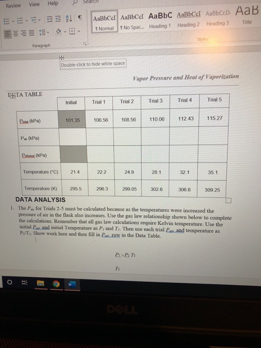 Review View Help Search EEEEE AaBbcc AaBbc AaBbC | Chegg.com