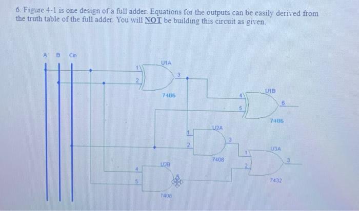 Solved a) draw a block diagram to represent your full adder | Chegg.com