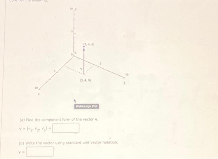 [Solved]: help (s) Find the component form of the vector V.