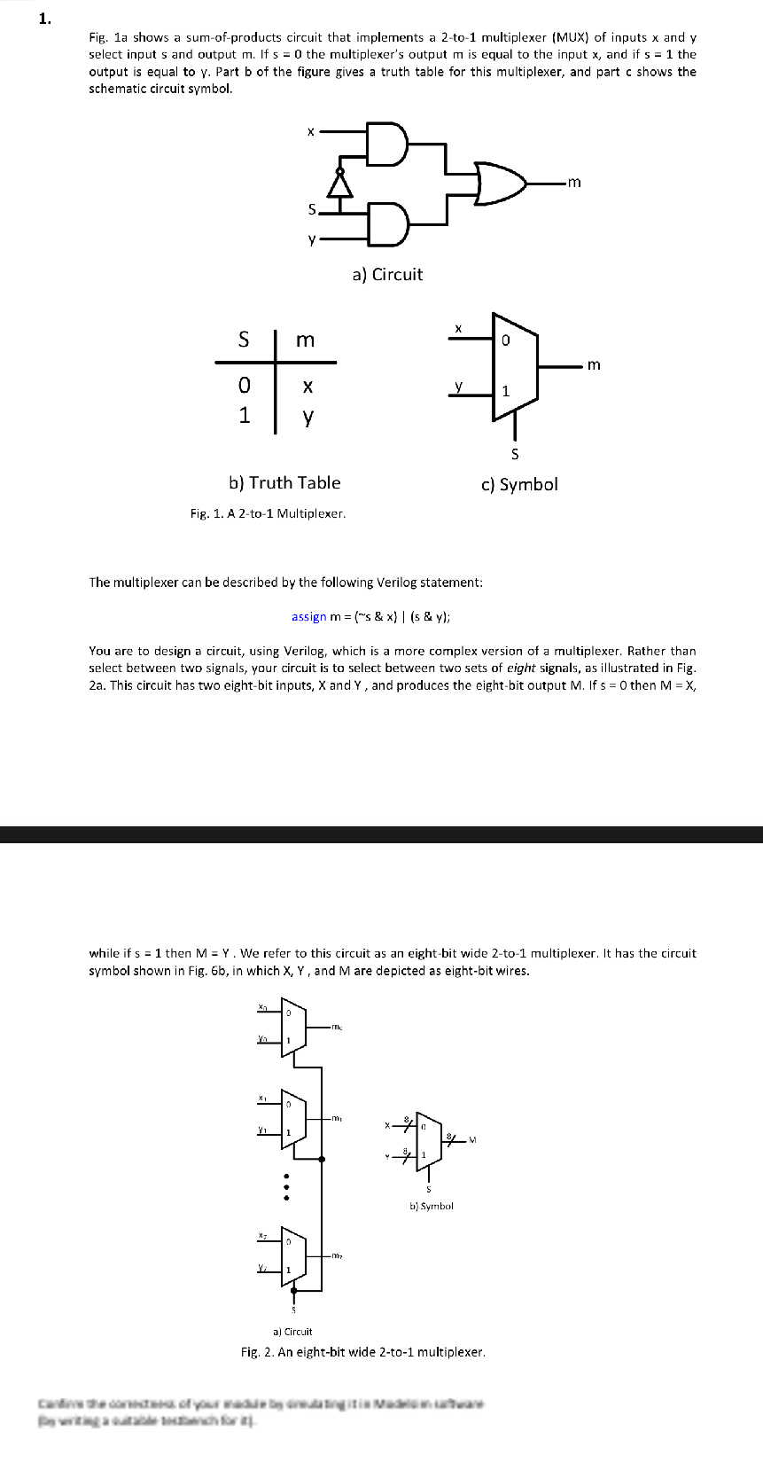 Solved Fig. 1a shows a sum-of-products circuit that | Chegg.com