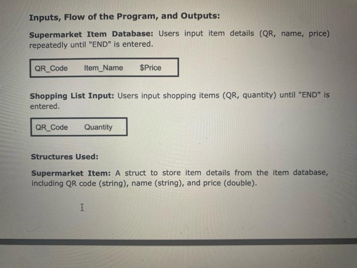 Solved void marketdatabase (vectorf string arcode; int | Chegg.com
