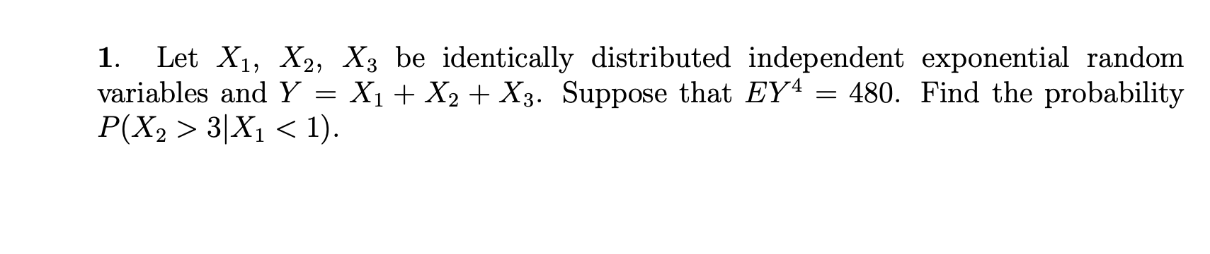 Solved Let x1,x2,x3 ﻿be identically distributed independent | Chegg.com