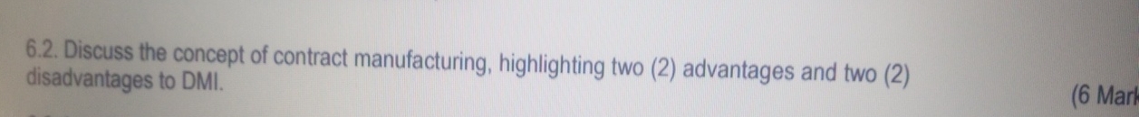 Solved QUESTION 6[20 ﻿Marks]Study the information provided | Chegg.com