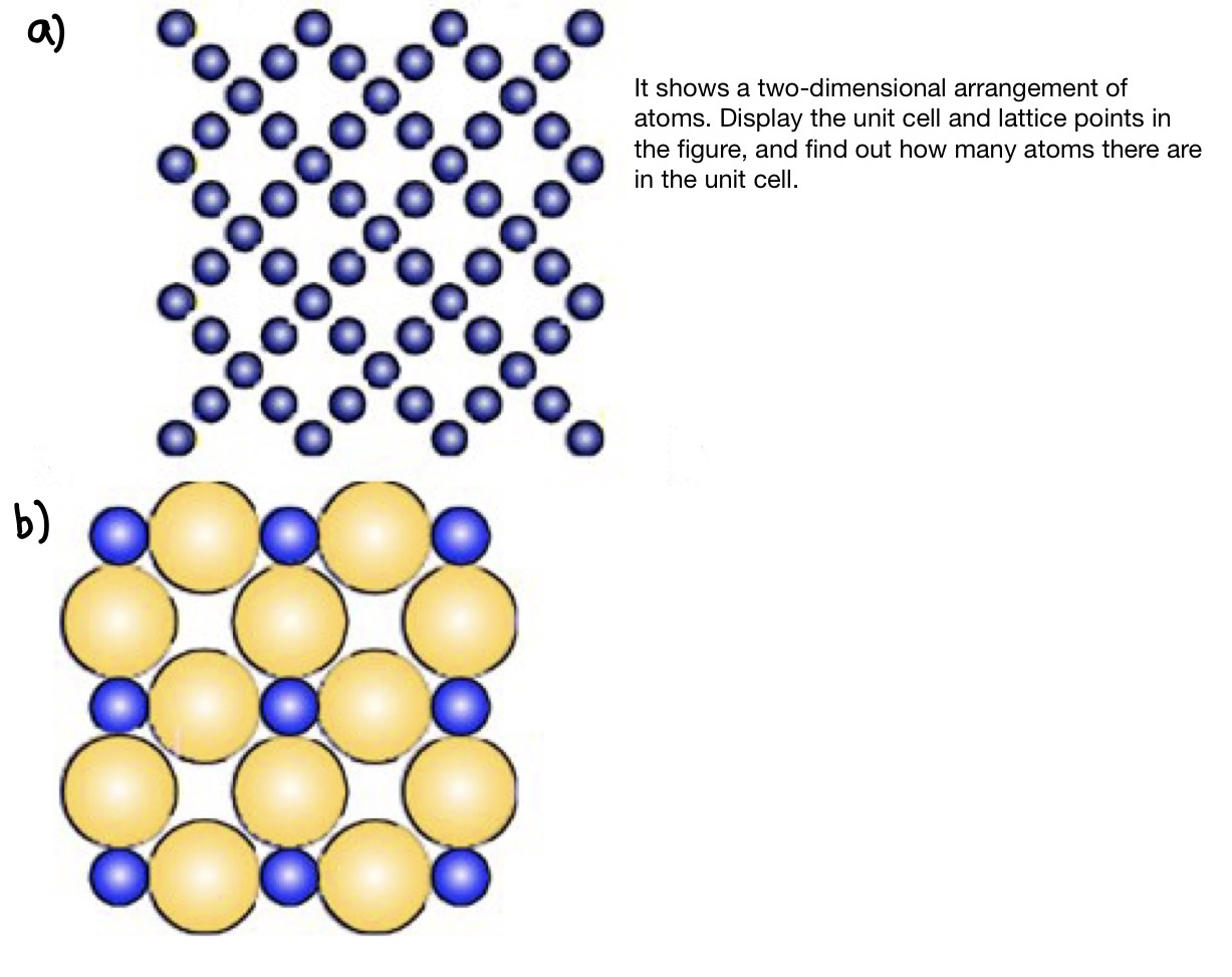 [Solved]: It shows a two-dimensional arrangement of atoms. D