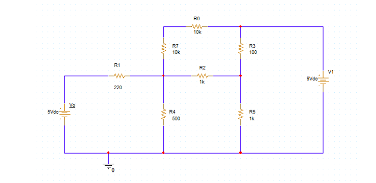 Solved 1. ﻿Using the circuit of below, determine how many | Chegg.com