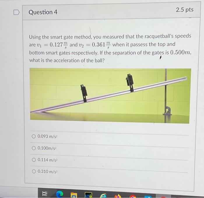 Solved Using the smart gate method, you measured that the | Chegg.com