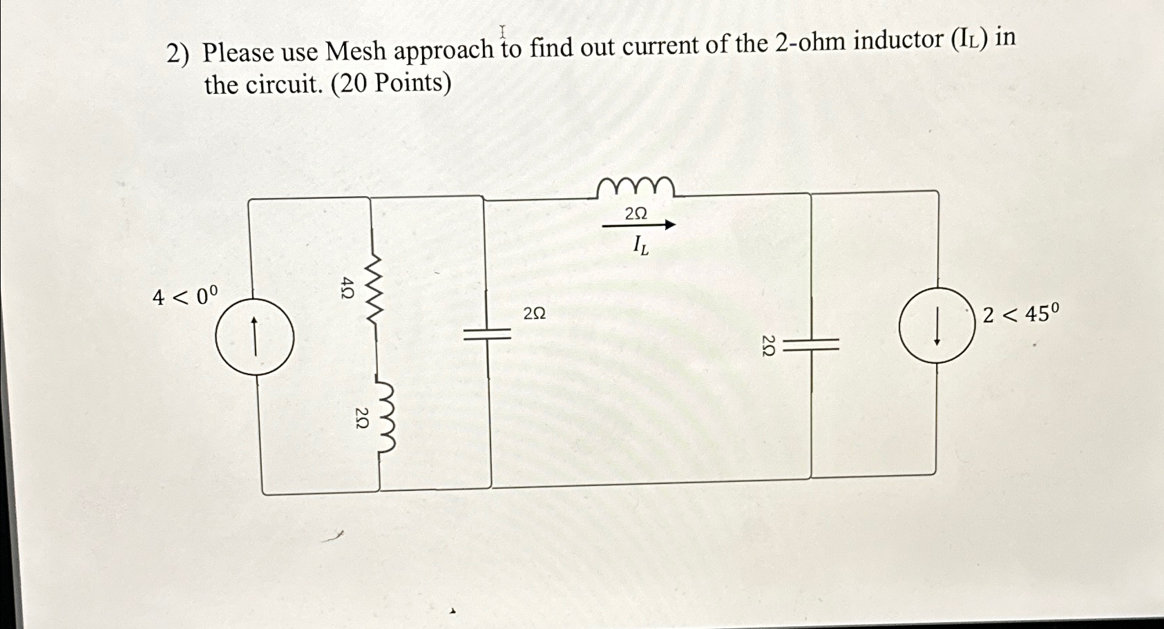 Solved Please use Mesh approach to find out current of the | Chegg.com