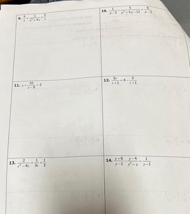 Solved Name: : Dalyn wilkerson Unit 8: Rational Functions | Chegg.com
