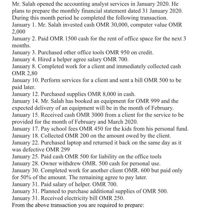 Solved alcula the balances. (0.5 Mark 13 = 6.5 marks) 8. Use | Chegg.com
