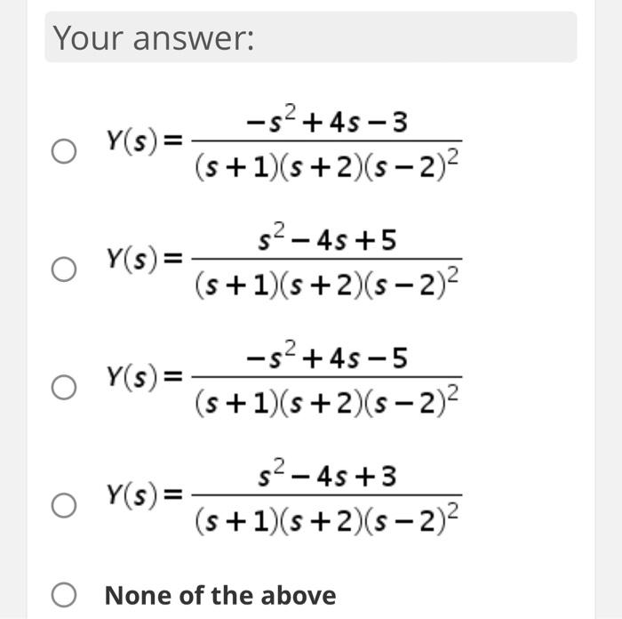 Solved Consider the following initial value problem | Chegg.com
