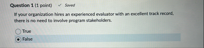 Solved Question 1 (1 ﻿point) ﻿SavedIf your organization | Chegg.com