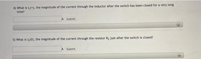 Solved Two Loop RL Circuit 1 2 3 4 5 6 A circuit is | Chegg.com