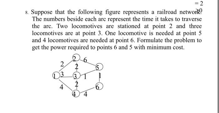 Solved 8. Suppose that the following figure represents a | Chegg.com