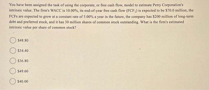 You have been assigned the task of using the | Chegg.com