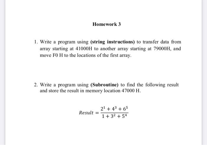 Solved Homework 3 1 Write A Program Using String
