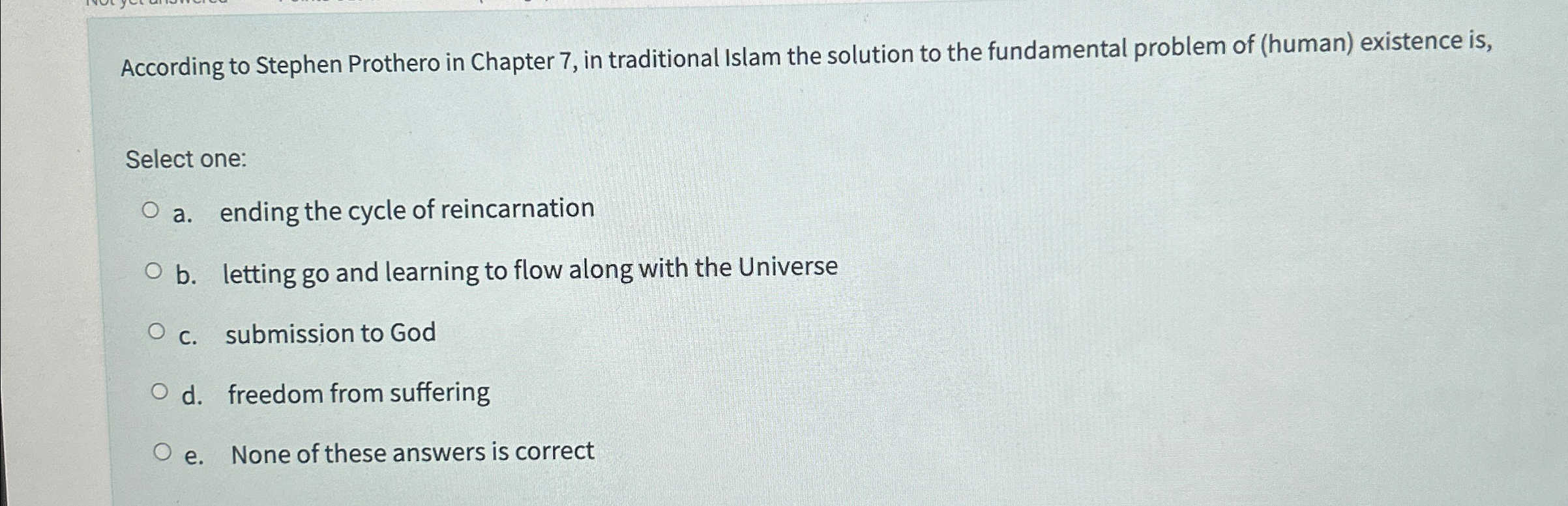Solved According to Stephen Prothero in Chapter 7, ﻿in | Chegg.com