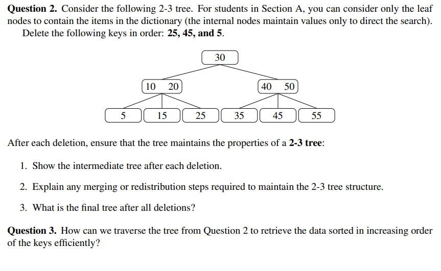 Solved Data structures and algorithms, please read | Chegg.com