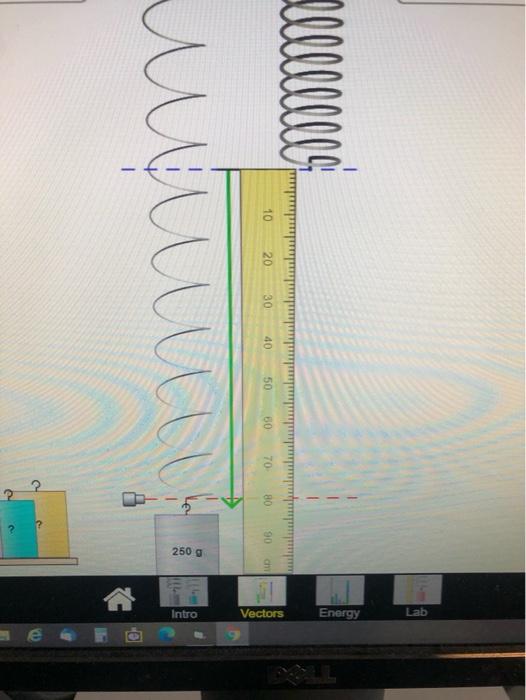 Solved find the maximum stretched position. Calculate the | Chegg.com