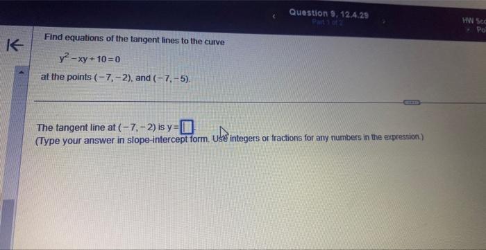 Solved Find equations of the tangent lines to the curve | Chegg.com
