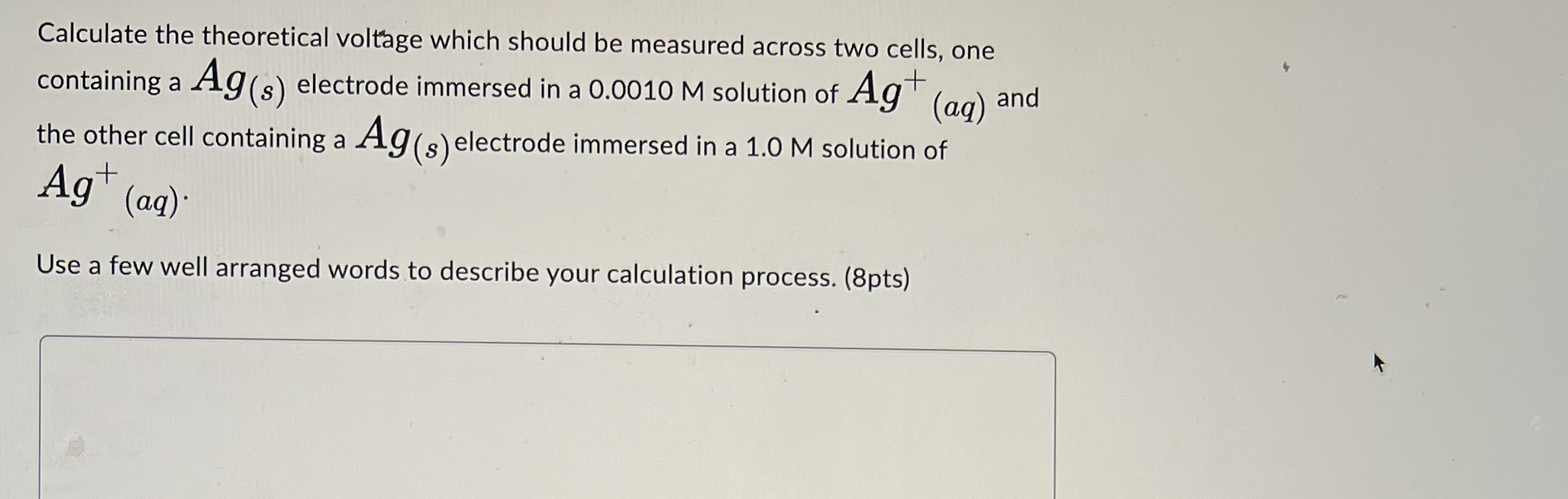 Solved Calculate the theoretical voltage which should be | Chegg.com